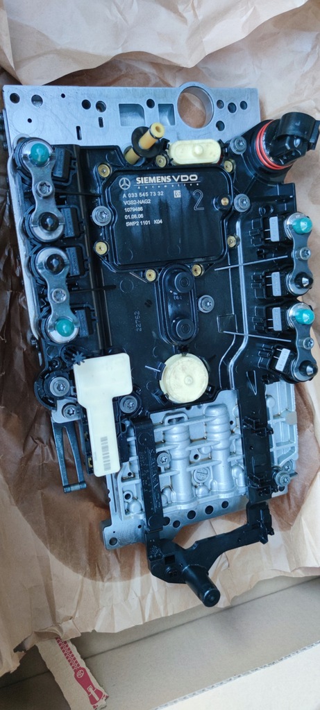 MERCEDES W212 W219 STEROWNIK SKRZYNI BIEGÓW VGS 7G - 12492638045 ...