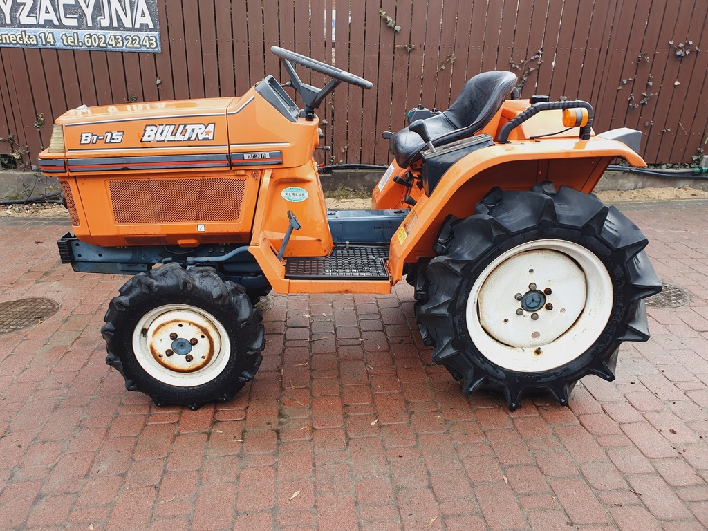 Kubota B1-15 traktorek ogrodniczy glebogryzarka - 5050404509 - oficjalne archiwum Allegro