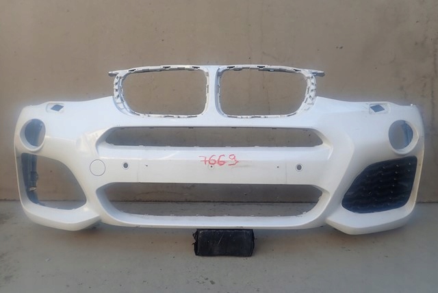 ZDERZAK PRZÓD PRZEDNI BMW X3 F25 LIFT M PAKIET 14- - 12845046924 - oficjalne archiwum Allegro