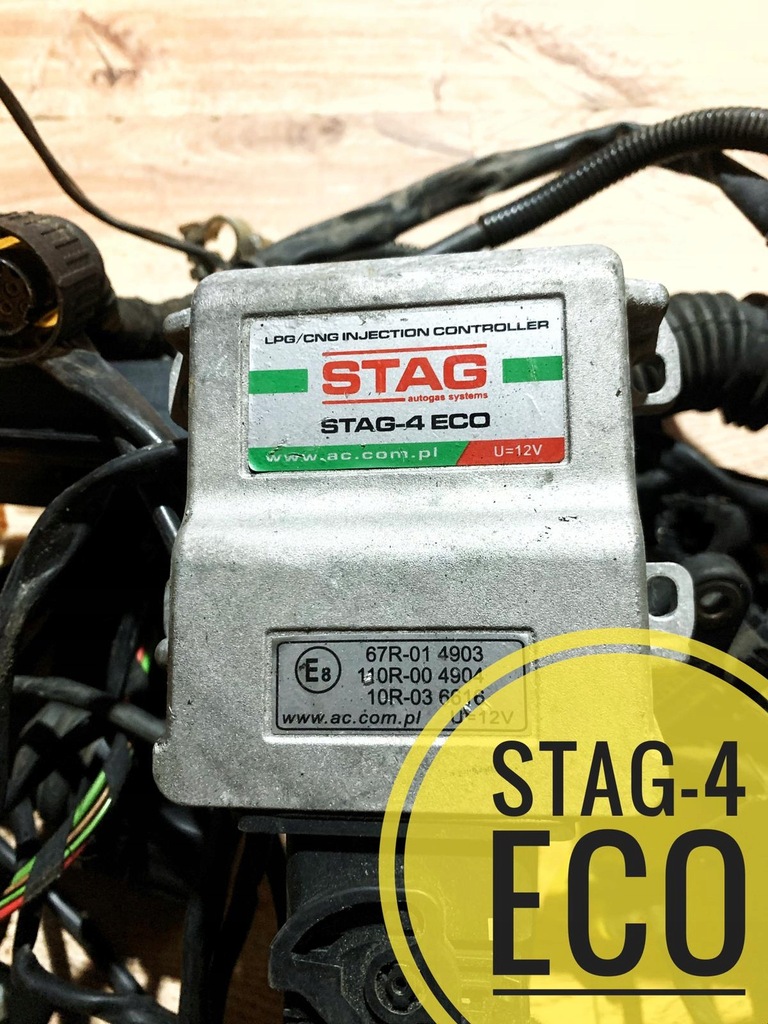STEROWNIK GAZU + WIĄZKA STAG-4 ECO - 13078118666 - oficjalne archiwum ...