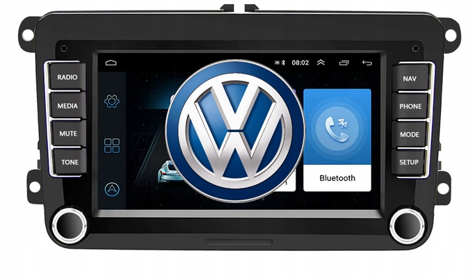 RADIO 2 DIN ANDROID VW GOLF V VI 5 6 PASSAT B6 B7 - 9504802321 - oficjalne archiwum Allegro