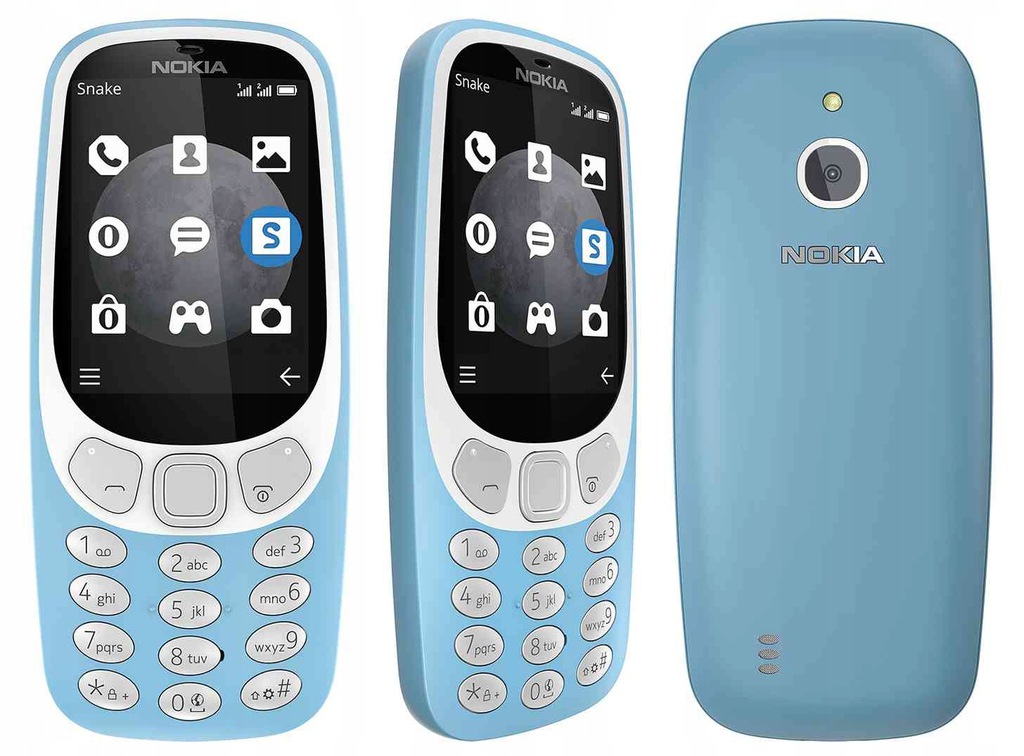 NOKIA 3310 3G DUALSIM AZURE TA-1006 - 7912662225 - oficjalne archiwum ...