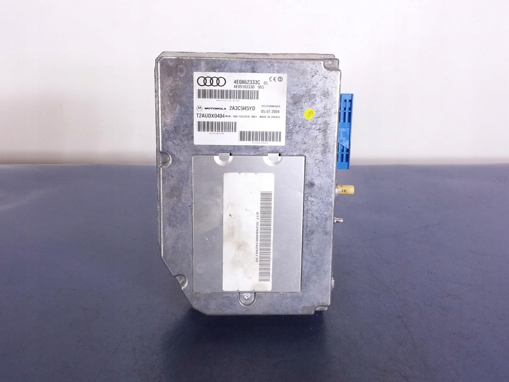 AUDI A6 C6 STEROWNIK MODUŁ TELEFONU 4E0862333C - 11076562900 - oficjalne archiwum Allegro