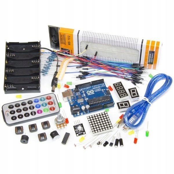 Zestaw startowy UNO basic KIT Starter Kit UNO R3 Zgodny z Arduino ... Zestaw startowy UNO basic KIT Starter Kit UNO R3 Zgodny z Arduino ...