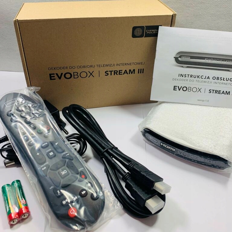DEKODER EVOBOX STREAM 3 - 12514862589 - oficjalne archiwum Allegro