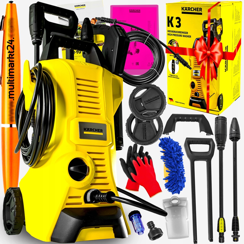 KARCHER K3 POWER CONTROL MYJKA CIŚNIENIOWA GIGANT - 12331762719 - oficjalne archiwum Allegro