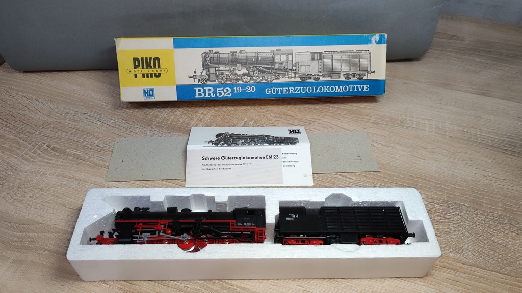 Piko Parowóz z tendrem BR 52 19-20 H0 #W282 - 13828661795 - oficjalne ...