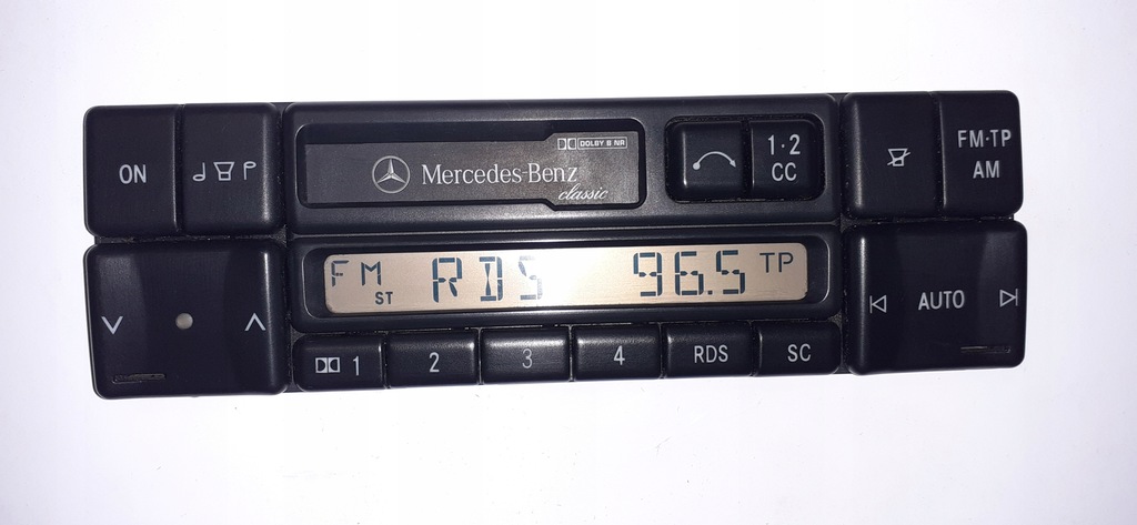 Radio BECKER Classic Mercedes W140 W124 R129 - 9686113770 - oficjalne ...
