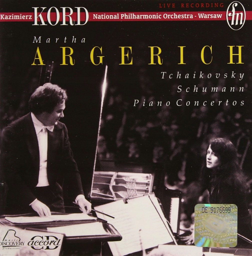 MARTHA ARGERICH: PIANO CONCERTOS (CD) - 7454533660 - oficjalne archiwum Allegro