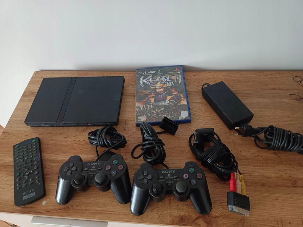 KONSOLA SONY PS2 SLIM SCPH-77004 +PADY+GRA +KABLE - 13530932343 ...