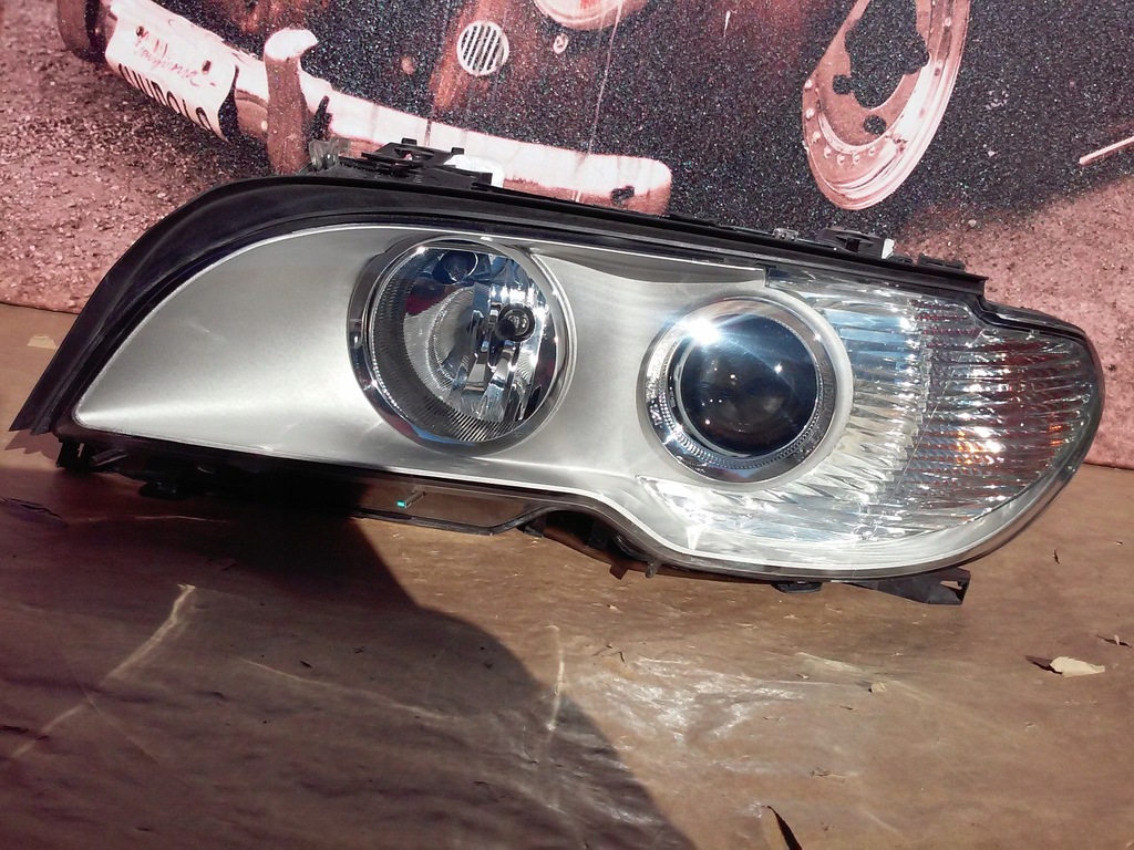 BMW 3 E46 COUPE 7165923 BI-XENON SKRĘTNA LAMPA - 12668731232 - oficjalne archiwum Allegro