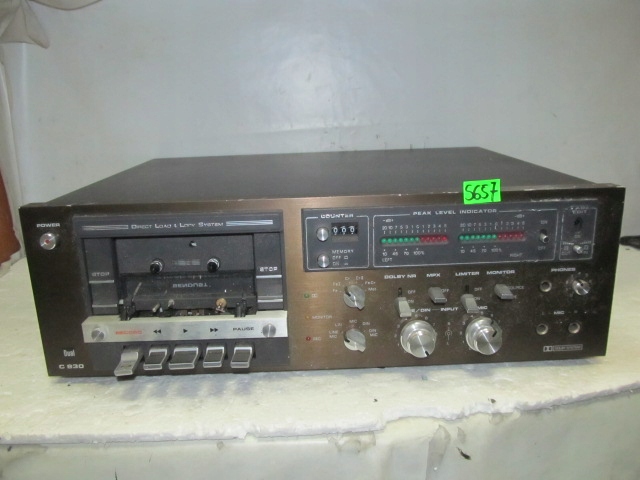 MAGNETOFON DUAL C830 - NR S657 - 15404633011 - oficjalne archiwum Allegro