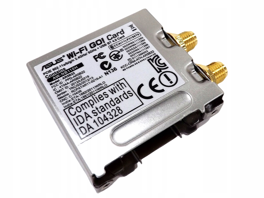 KARTA ASUS Wi-Fi GO! Card AW-NB110H 802.11ABGN - 12414551953 ...