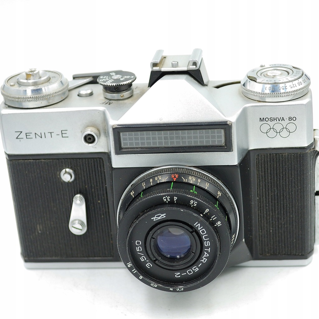Aparat analogowy ZENIT E INDUSTAR Olimpiada 1980 - 13237922258 - oficjalne archiwum Allegro