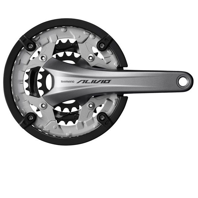 Korba Shimano Alivio FC-T4060 44/32/22 srebrna 170 - 12296232113 - oficjalne archiwum Allegro