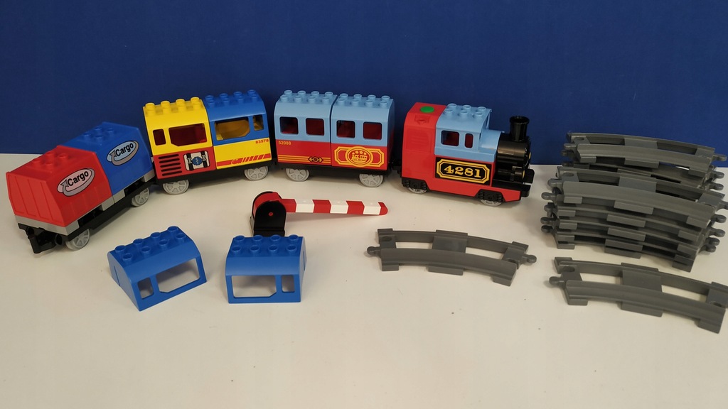 Lego Duplo Pociąg + Tory NR X78 - 14565426610 - oficjalne archiwum Allegro