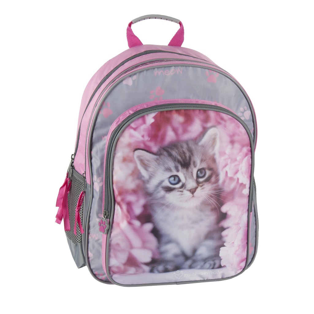 PLECAK SZKOLNY Z KOTEM KOTKIEM KOT DLA DZIECKA - 7288473304 - oficjalne archiwum Allegro