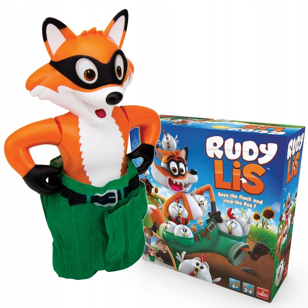 GOLIATH RUDY LIS Gra rodzinna towarzyska - 6993536703 - oficjalne archiwum Allegro