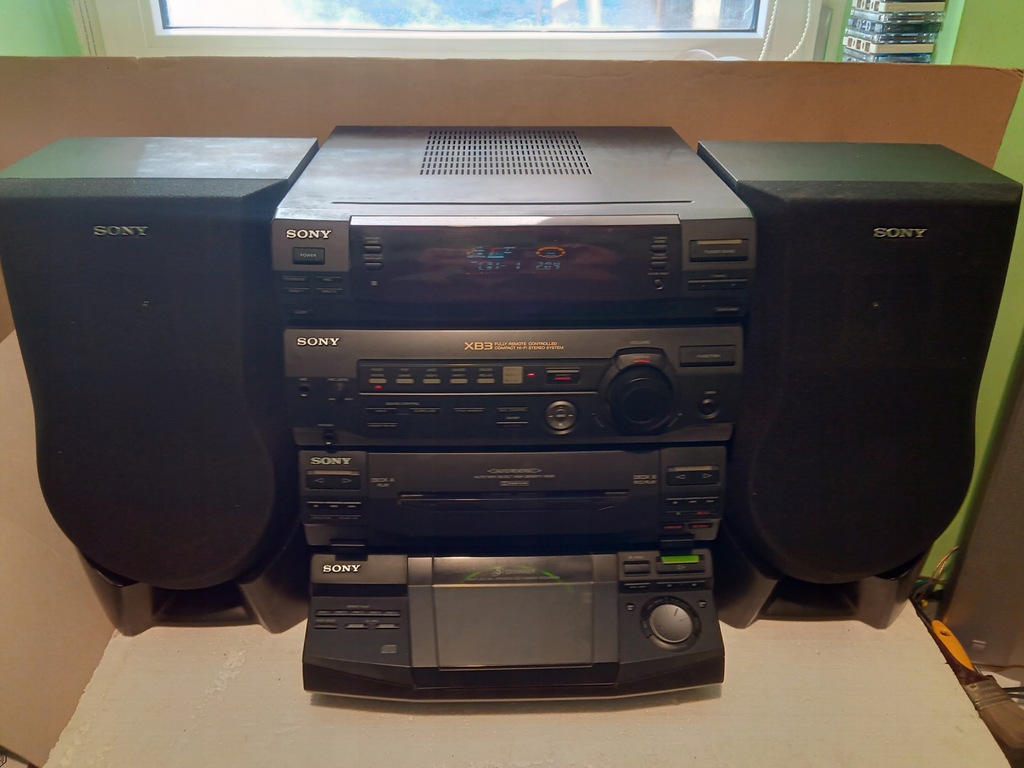 SONY HCD-XB3 140W - 10669181541 - oficjalne archiwum Allegro