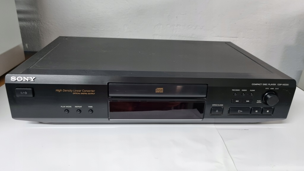 Sony CDP-XE220 - CD Czarny - 12511027336 - oficjalne archiwum Allegro
