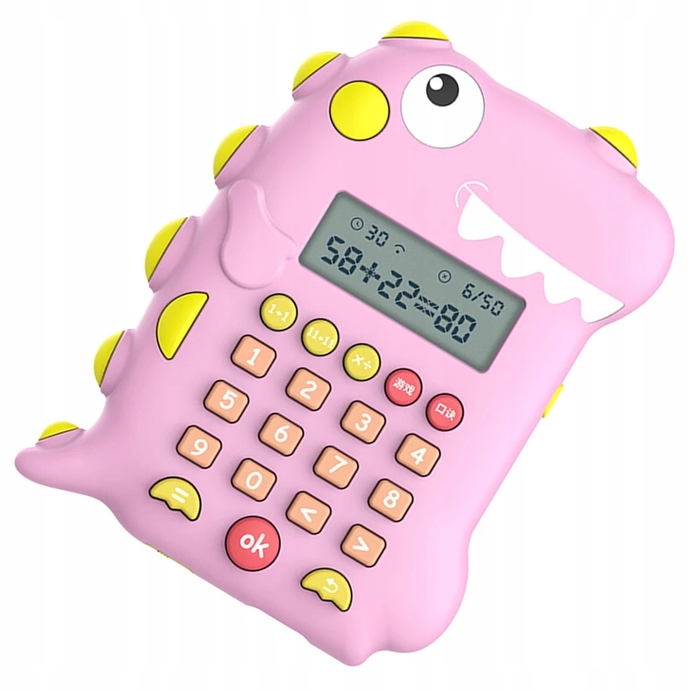 CARTOON DINOSAUR SHAPED CALCULATOR EARLY - 13627227344 - oficjalne ...