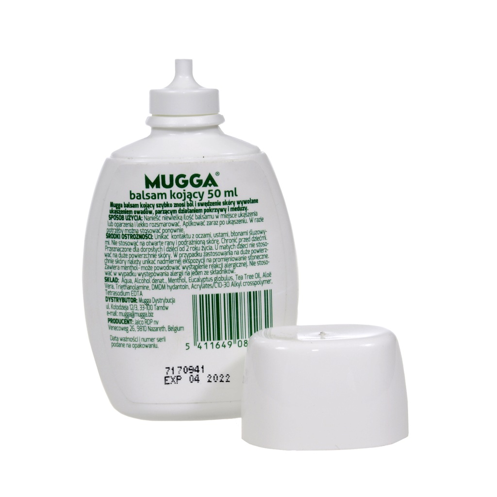 MUGGA BALSAM KOJĄCY NA UKĄSZENIA POPARZENIA 50ML - 7236668610 ...