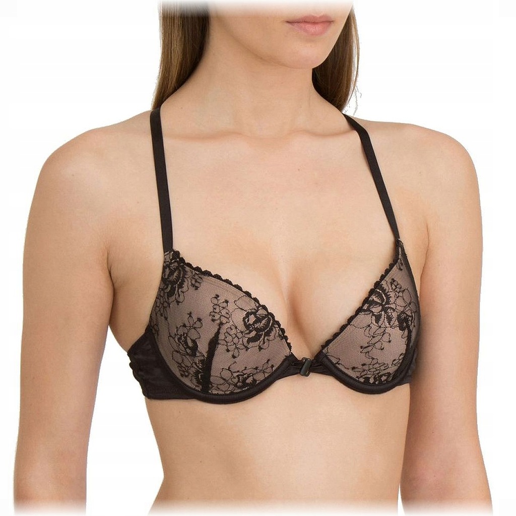 WONDERBRA W03XA LUXE FRONT CLOSURE PUSH-UP BRA 70E - 12664275518 - oficjalne archiwum Allegro