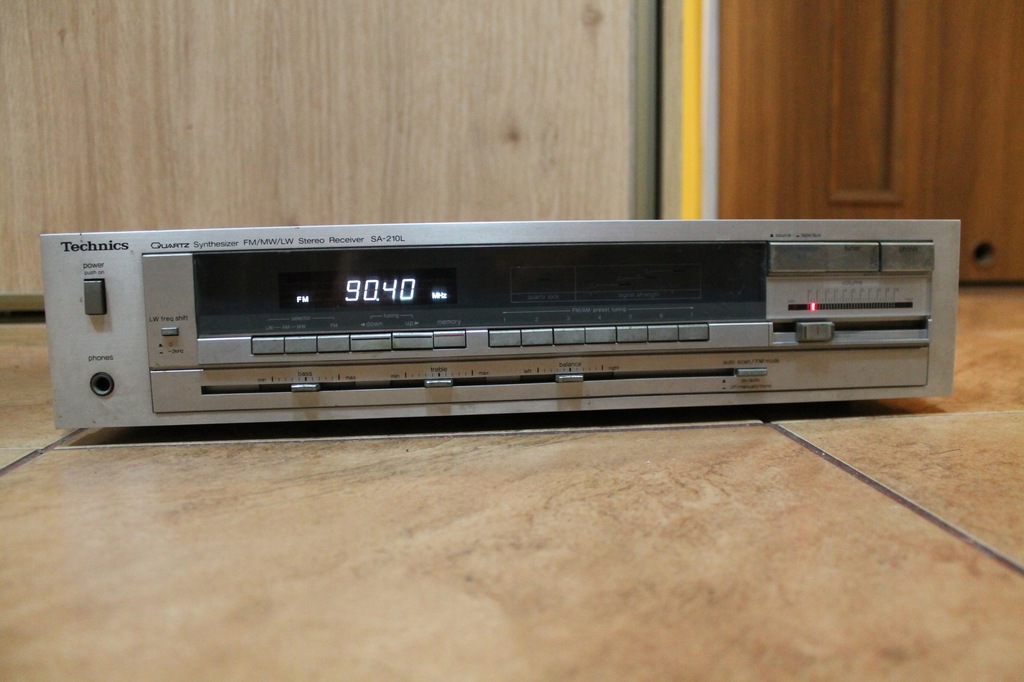 Amplituner Technics SA-210 - 14855115867 - oficjalne archiwum Allegro