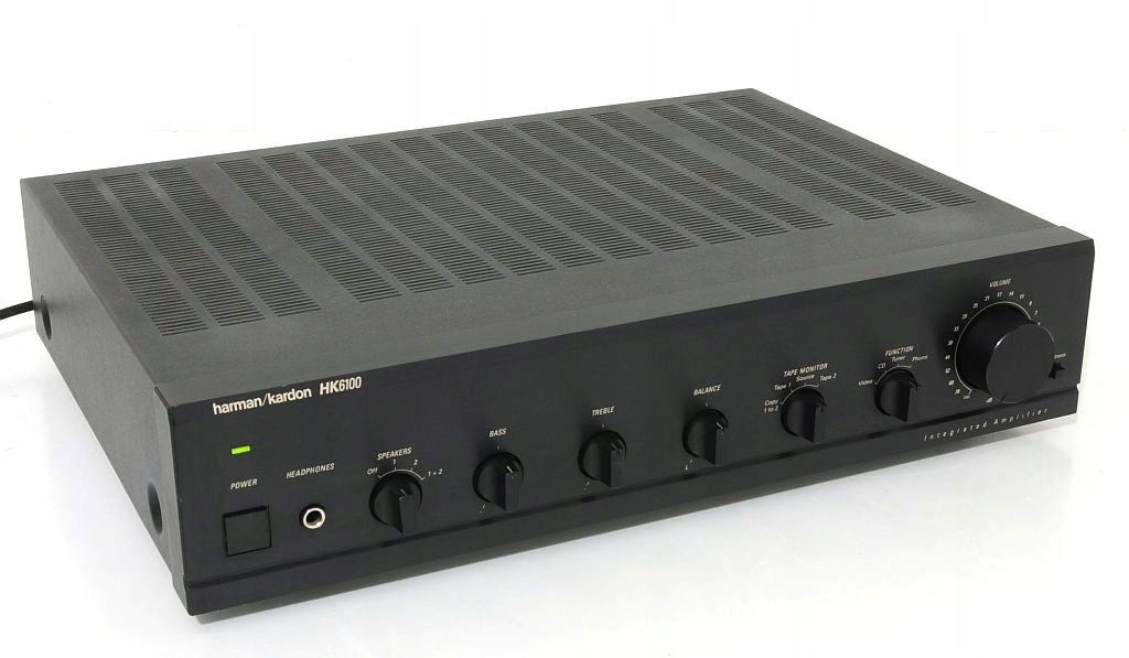HARMAN/KARDON HK6100 ZNAKOMITY WZMACNIACZ STEREO - 14427749322 - oficjalne archiwum Allegro