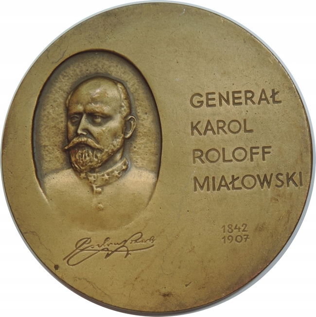 MEDAL - GENERAŁ KAROL ROLOFF MIAŁOWSKI- MD1119 - 12521770068 ...