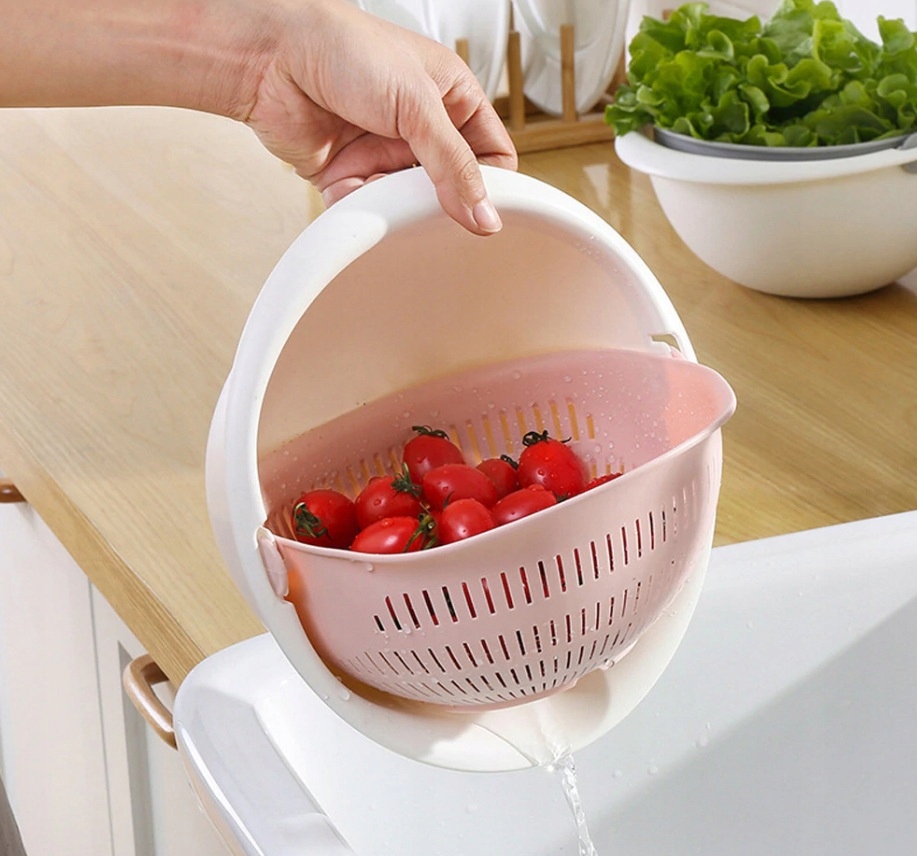 GRAWITACYJNA Miska z cedzakiem miska z sitkiem - 12093752683 ...