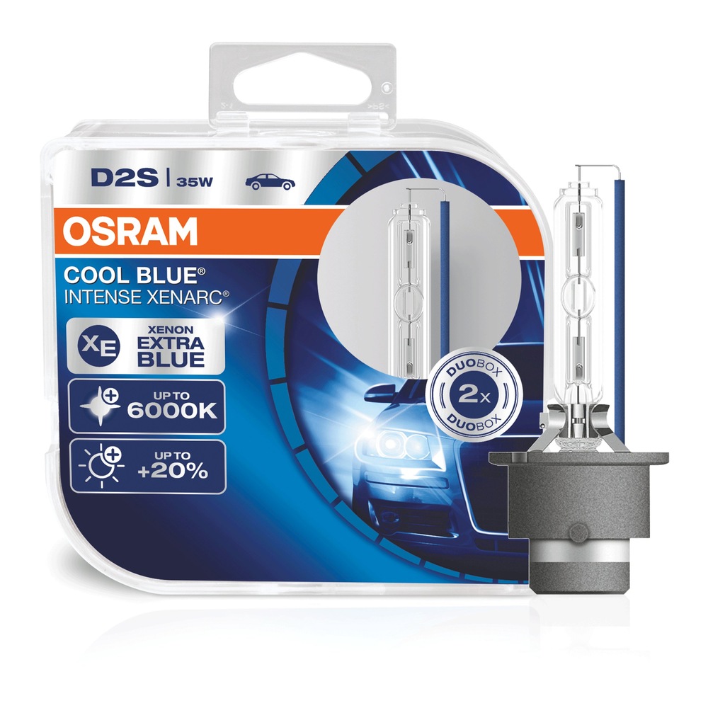 Osram D2S Xenon Cool Blue Intense 6000K - 7299305818 - oficjalne ...