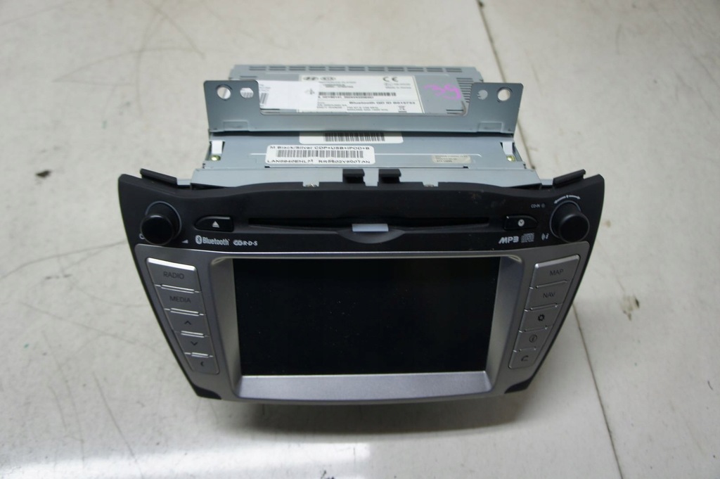 HYUNDAI IX35 RADIO NAWIGACJA 96560-2Y500 10-16 39 - 11674352425 - oficjalne archiwum Allegro