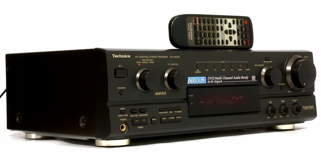 TECHNICS SA-AX530 KINO PRO LOGIC RDS PILOT INSTR - 13015423244 - oficjalne archiwum Allegro