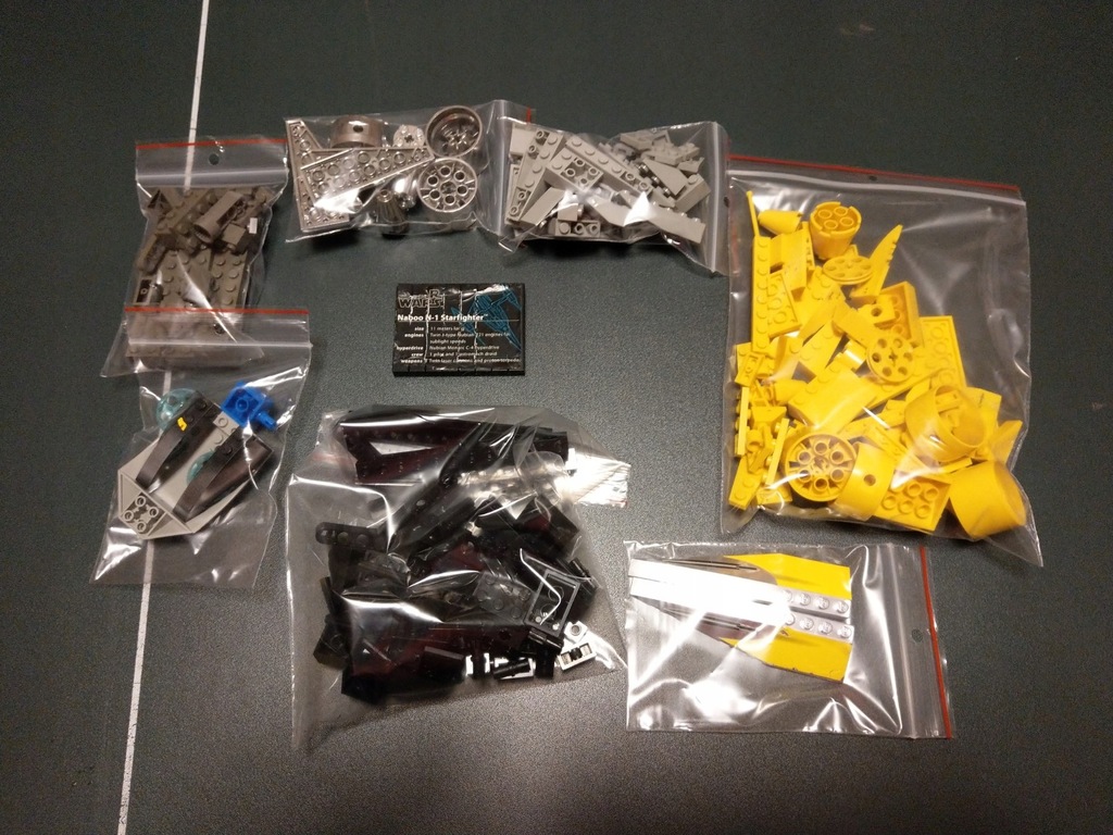 Lego Star Wars 10026 Naboo Starfighter UCS - 9142053522 - oficjalne ...