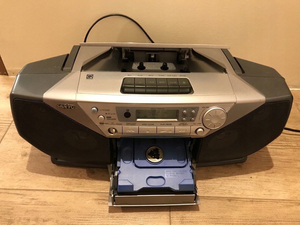 Sanyo MCD-Z330F Radio magnetofon CD - 12314949899 - oficjalne archiwum Allegro