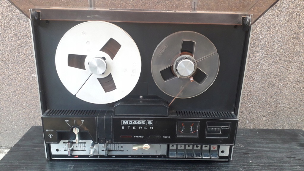 Magnetofon szpulowy Unitra ZRK M2405s - 12998340859 - oficjalne archiwum Allegro