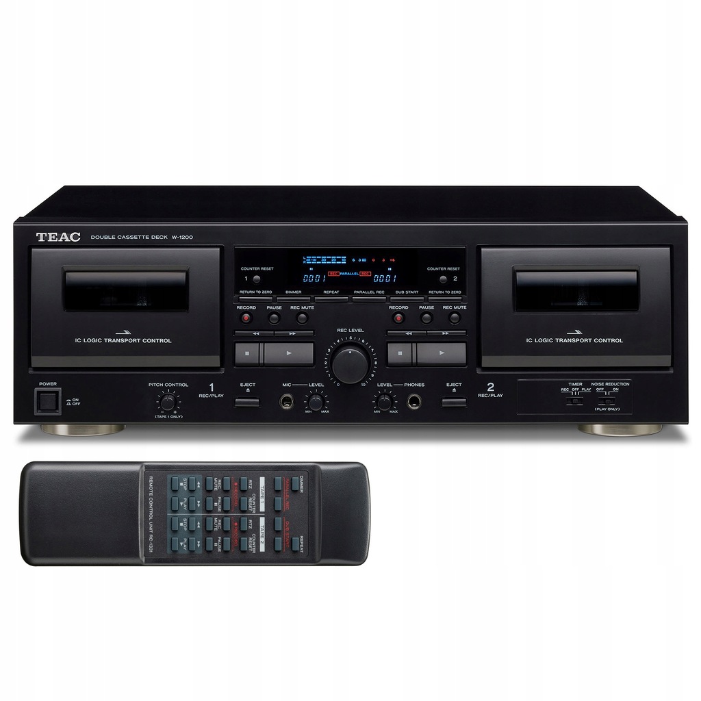 Купить TEAC W-1200 ДИКТОФОН КАССЕТНЫЙ ПРОИГРЫВАТЕЛЬ x2 USB: отзывы ...