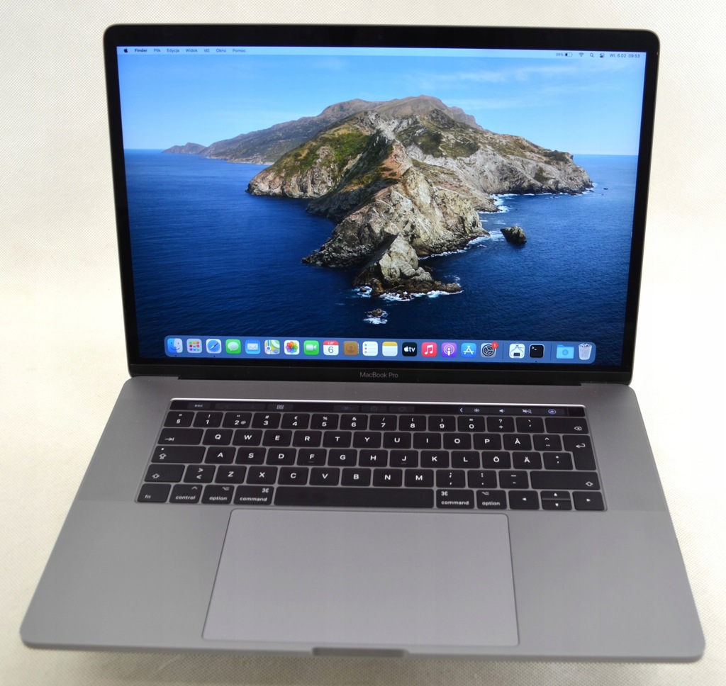 Laptop MACBOOK PRO 14.3 A1707- i7 -512 SSD - 66769 - 15134887177 - oficjalne archiwum Allegro