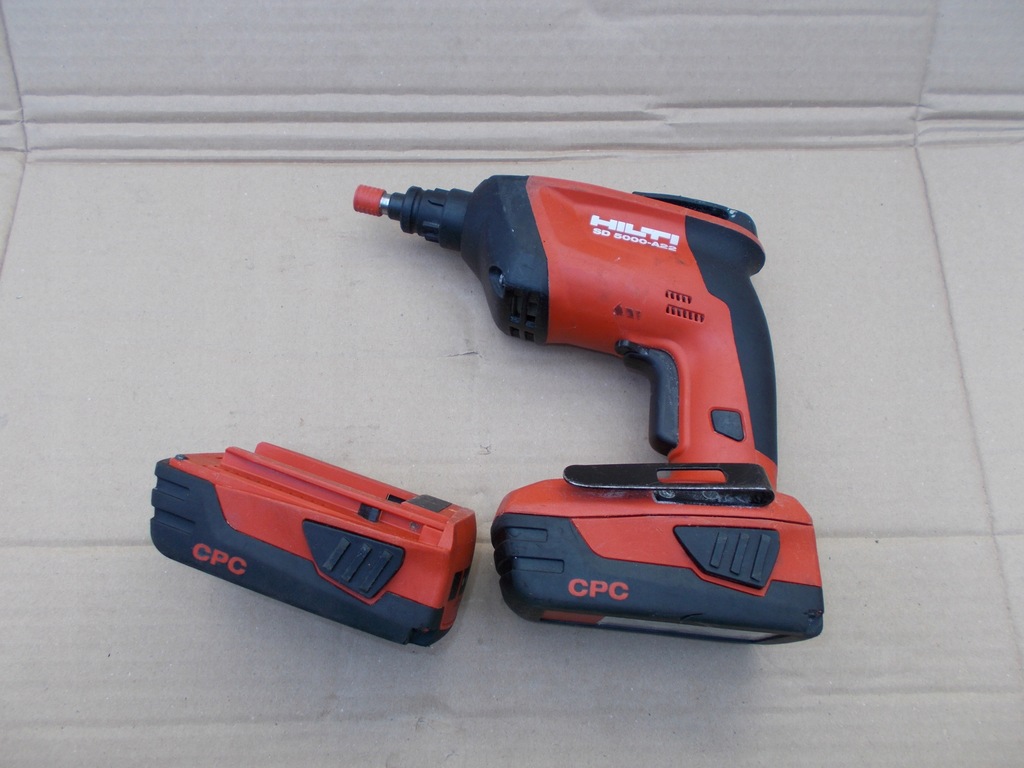 HILTI SD 5000-A22 Akumulatorowa wkrętarka - 8558578851 - oficjalne archiwum Allegro