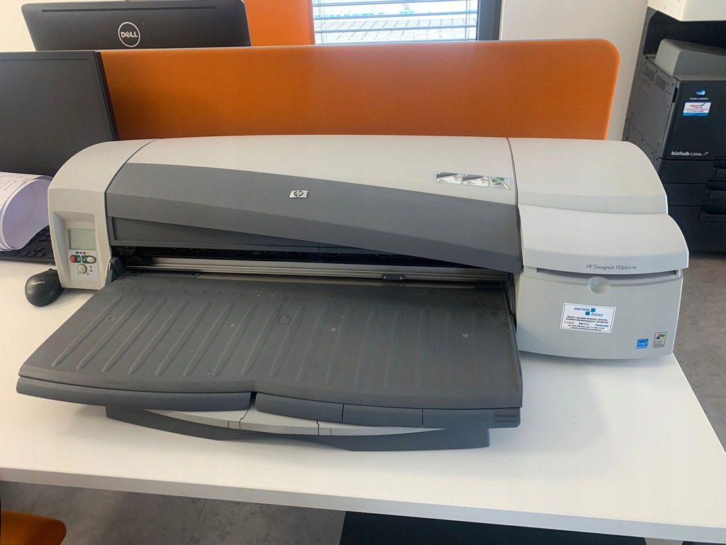Ploter HP DesignJet 110 plus nr - 12013200225 - oficjalne archiwum Allegro