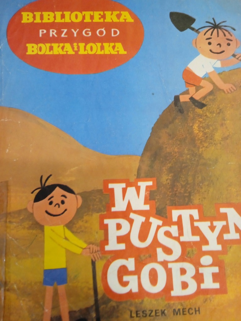 BIBLIOTEKA PRZYGÓD BOLKA I LOLKA W PUSTYNI GOBI - 12061319714 ...