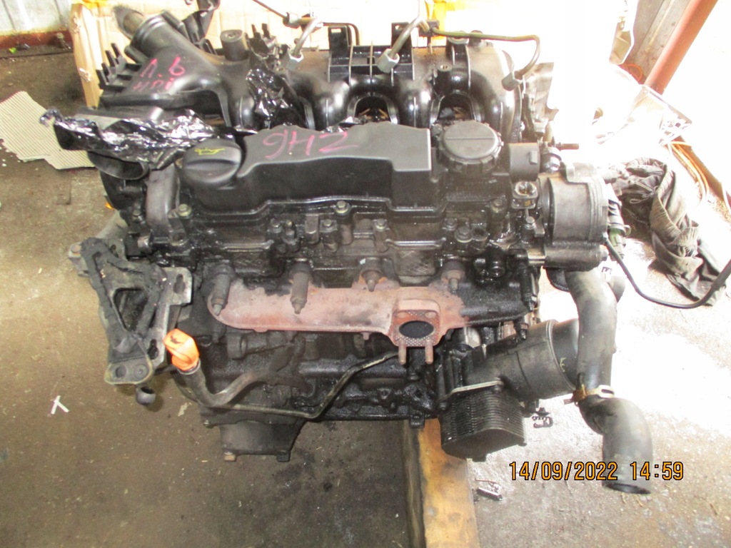 Peugeot,citroen,volvo 1.6 HDI 109 KM silnik 9HZ - 12621345945 - oficjalne archiwum Allegro