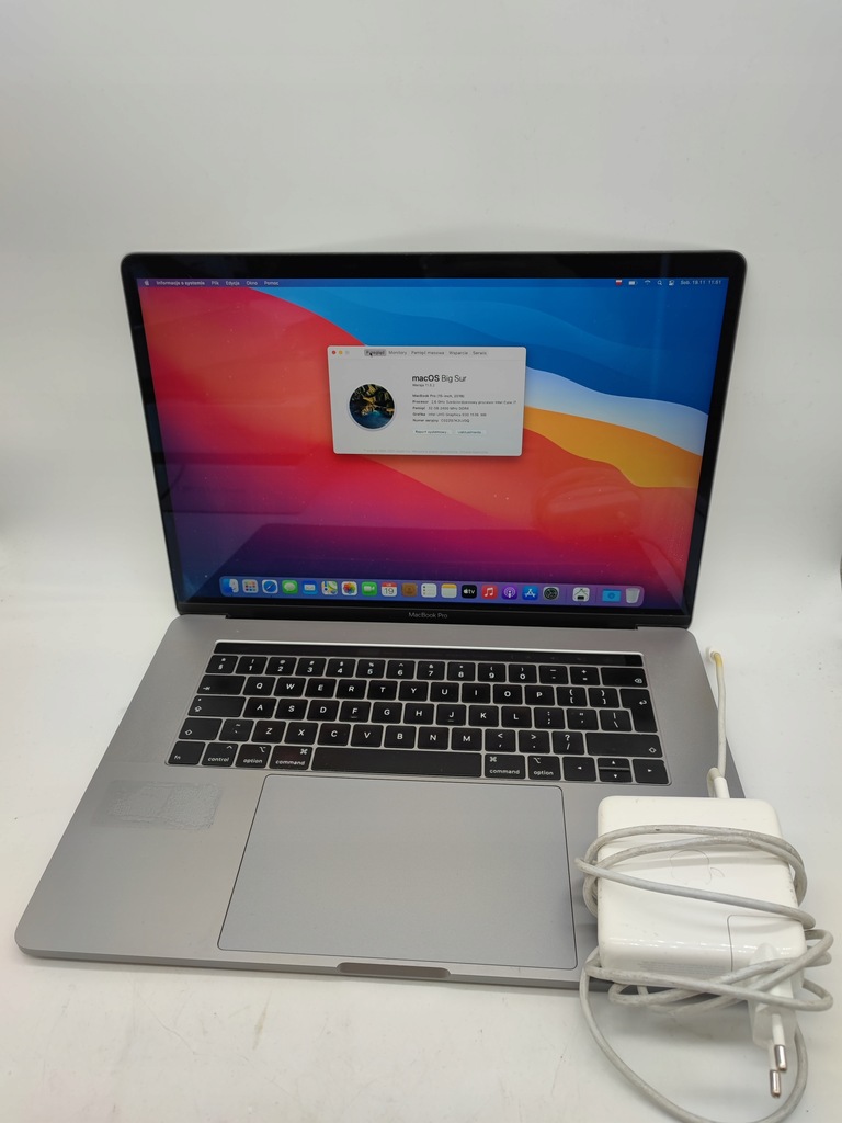 Laptop Apple MacBook Pro A1990 15,4" - 12894148006 - oficjalne archiwum ...