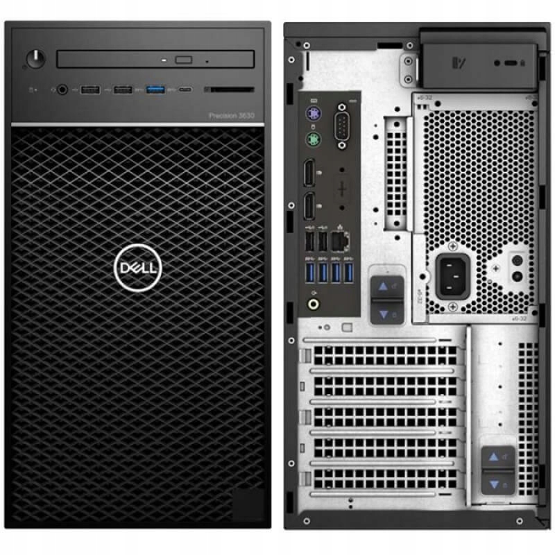 DELL Precision 3630 i7 8gen i7-8700K 16GB 512Gb NVME RAID Win 11 Pro ...