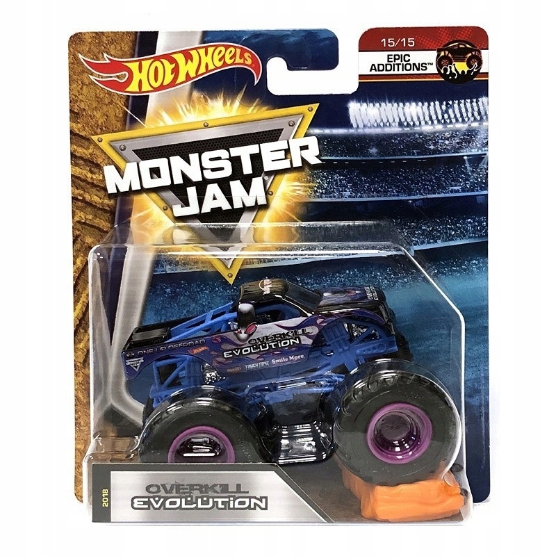 HW Monster Jam TERENÓWKA Overkill Evolution FLX10 - 7856175292 ...