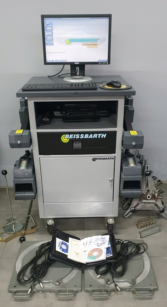 Geometria kół Beissbarth ML 1800 - 8CCD Radio, zbieżność, baza 2023 ...