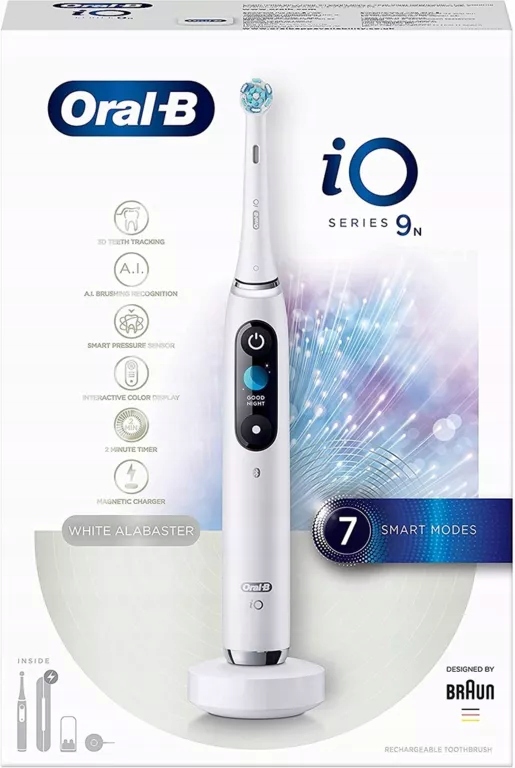 SZCZOTECZKA MAGNETYCZNA ORAL-B IO SERIES 9N - 12263631882 - oficjalne archiwum Allegro