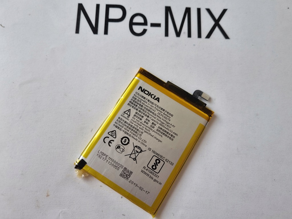 Bateria HE341 Nokia 2.1 TA-1080 ORYG - 13227611551 - oficjalne archiwum Allegro