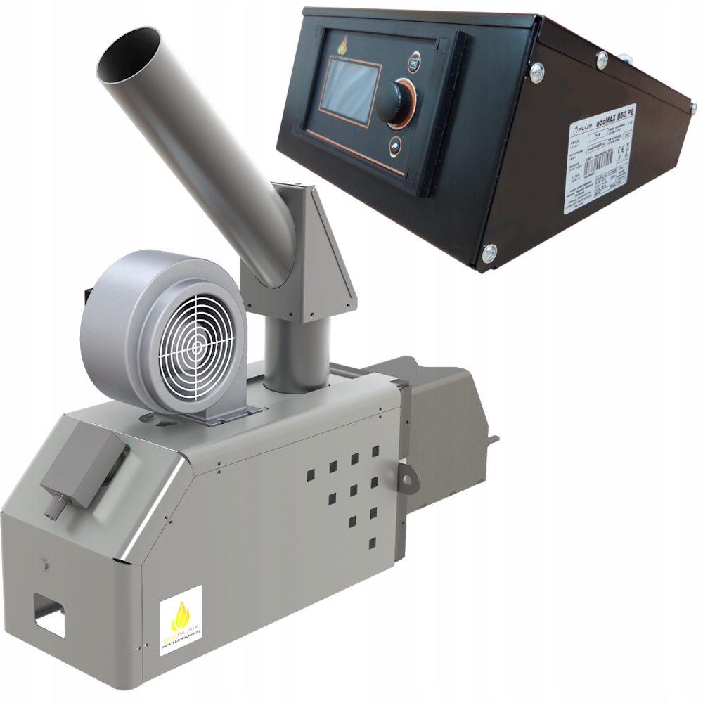 Zestaw - palnik na pellet ECO-PALNIK VIP 20 + PLUM - 12058698349 ...